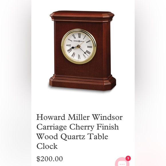 Howard Miller | Accents | Howard Miller Windsor Carriage Cherry Finish ...